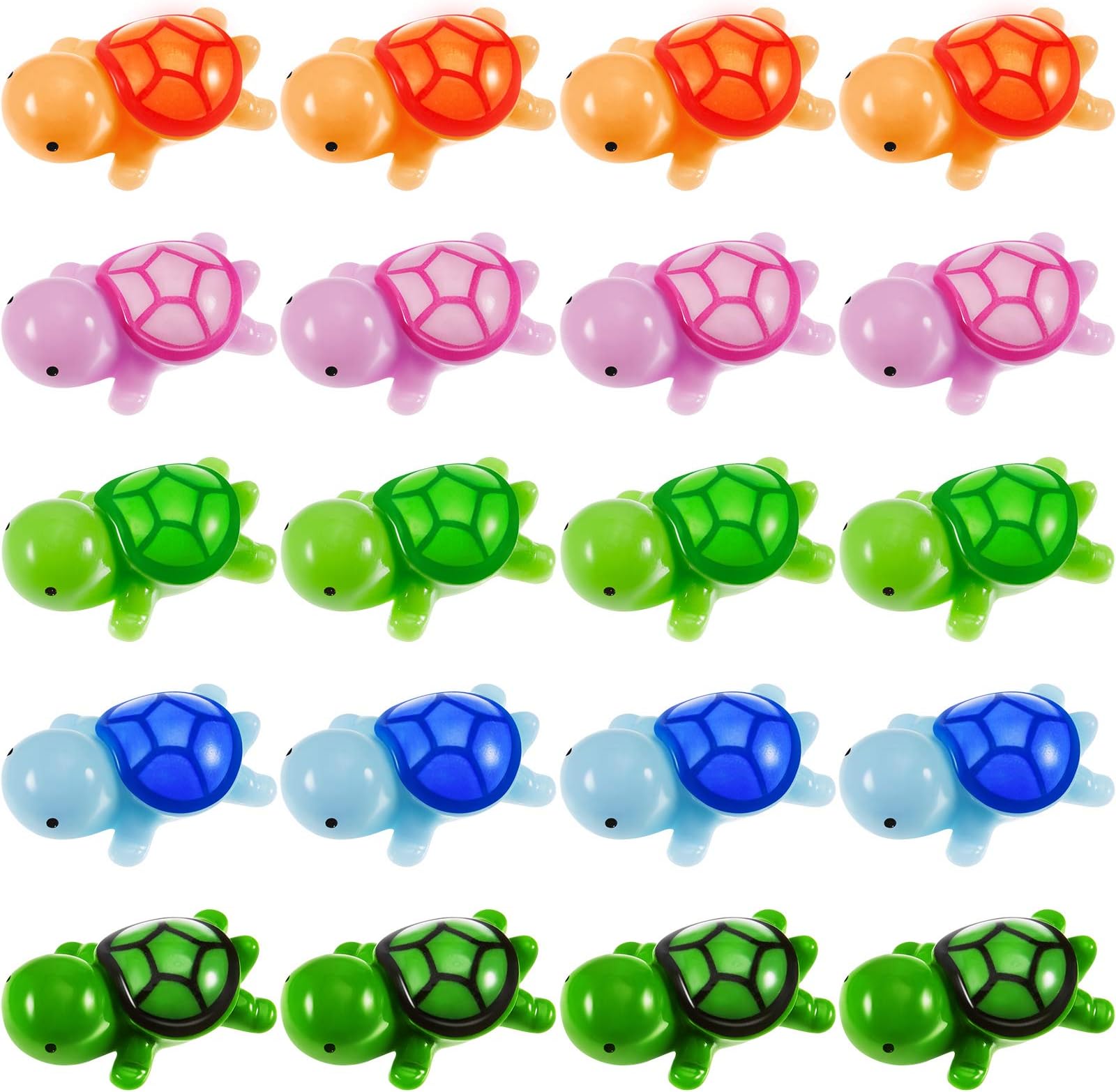 Amazon.com: Tindobewan 50 PCS Tiny Turtle Mini Resin Sea Turtle ...