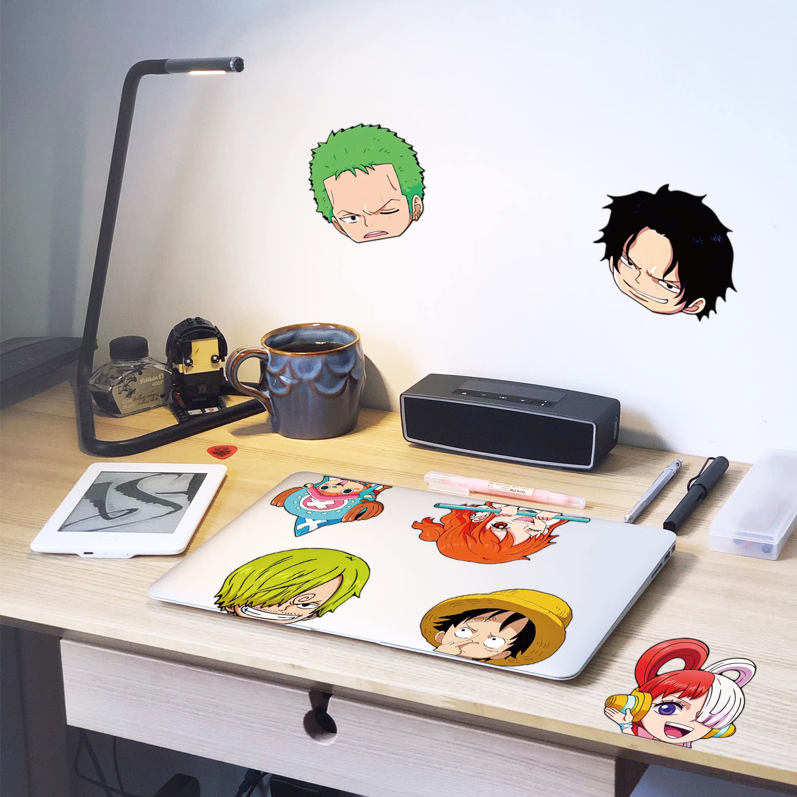 Snapklik.com : 16 Pcs Anime Car Decals For Motorcycle Vehicle Trunk ...