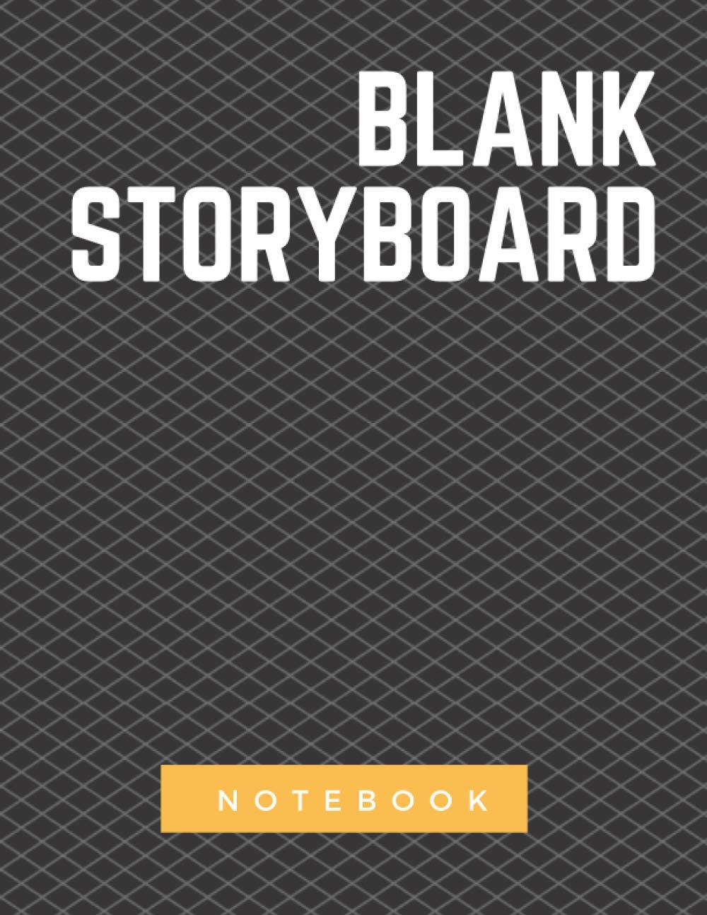 Blank Storyboard Notebook Storyboard Sketchbook Template Panel Pages ...