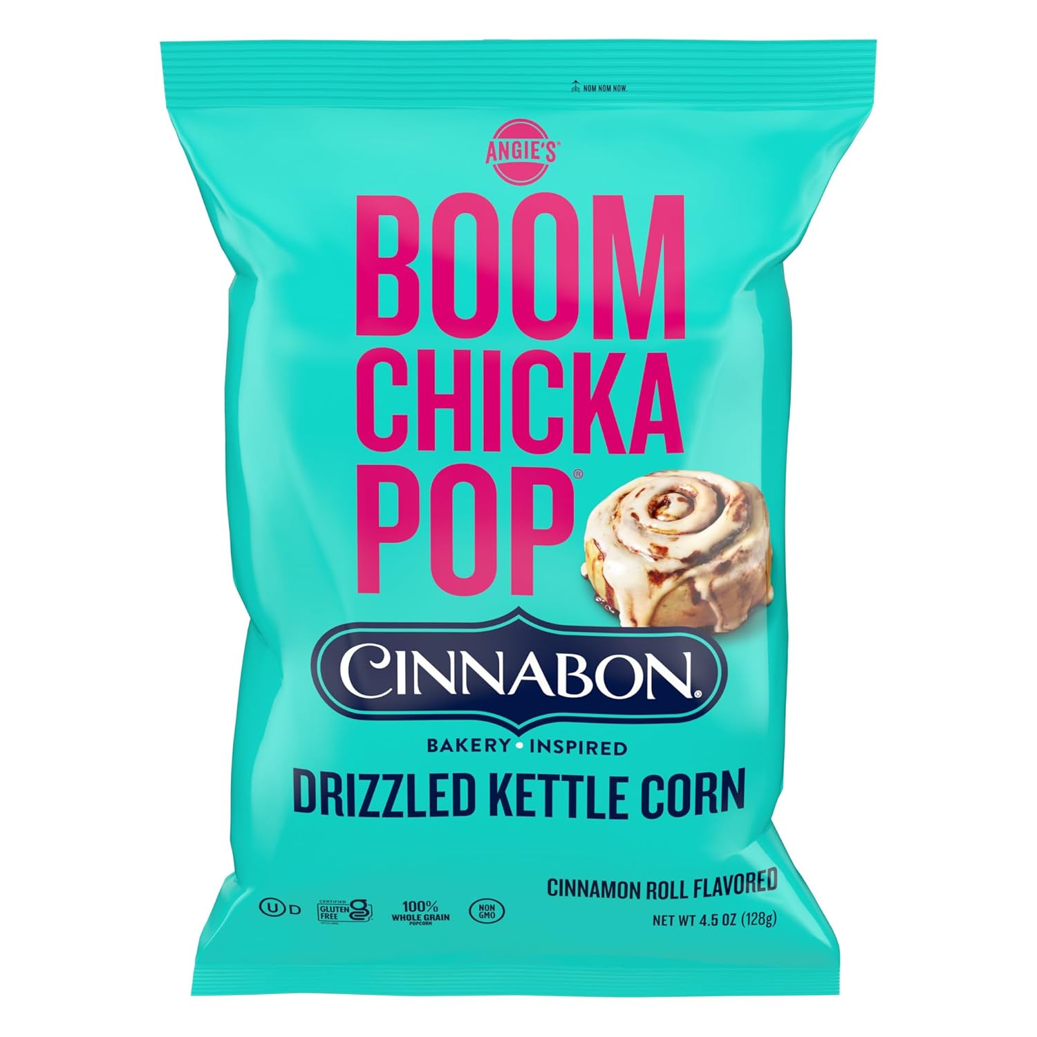 Amazon.com: Angie's BOOMCHICKAPOP Cinnabon Bakery Inspired Cinnamon ...