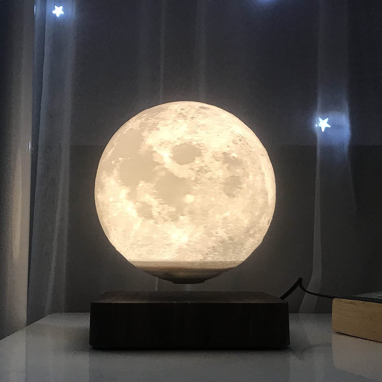 Buy Ritmo Creative 3d Moon Light 3d Printing Magnetic Levitating Moon