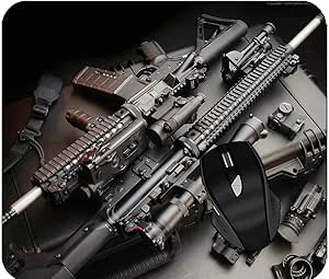 Mouse pads Rifle Sniper Arma Assault Rifle em Casa ou Trabalho | Amazon ...