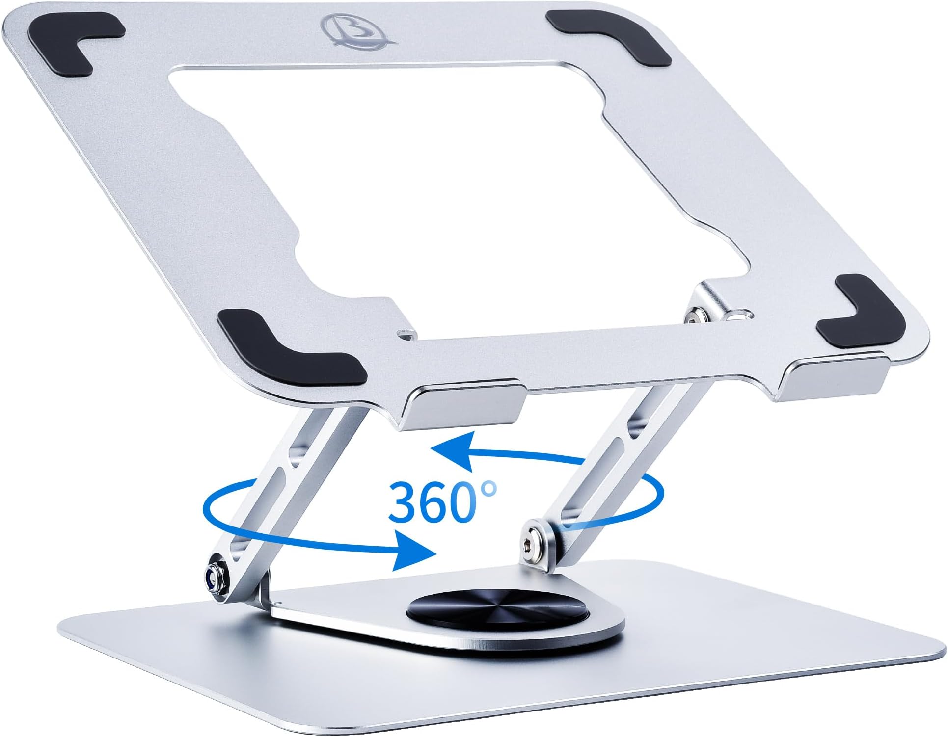 Amazon.com: USPHAROS Laptop Stand for Desk Adjustable Height,Aluminum ...