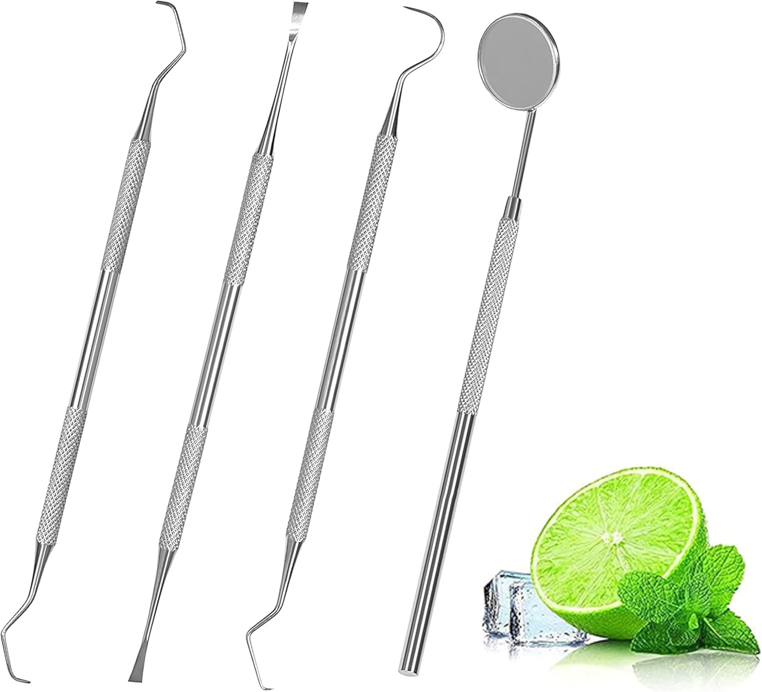 Amazon.com: Dental Tools - Plaque Remover Teeth Cleaning Tool 4 Pcs ...