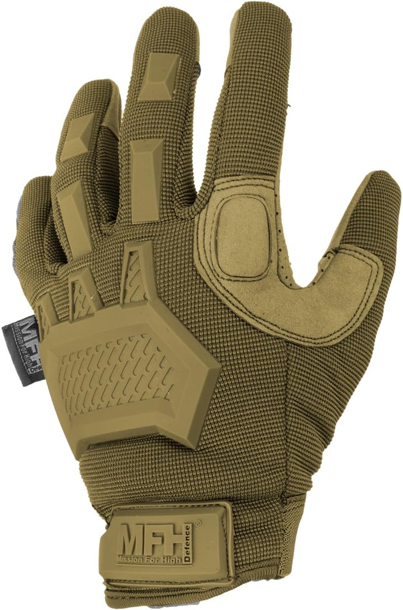 MFH Action Tactical Gloves Coyote Tan at Amazon Men’s Clothing store