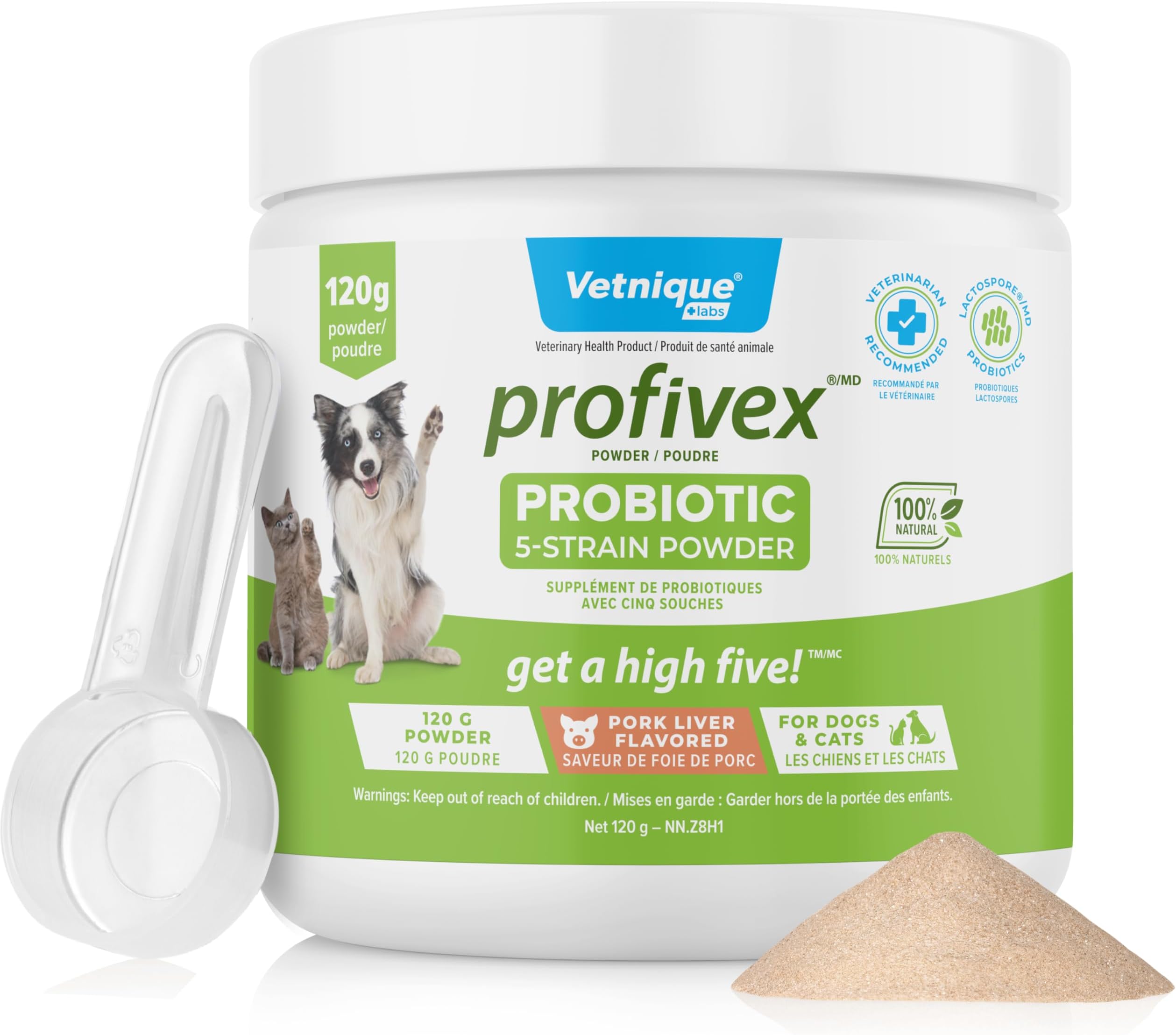 Vetnique Labs Profivex Probiotics for Dogs Supplement All Natural Dog ...