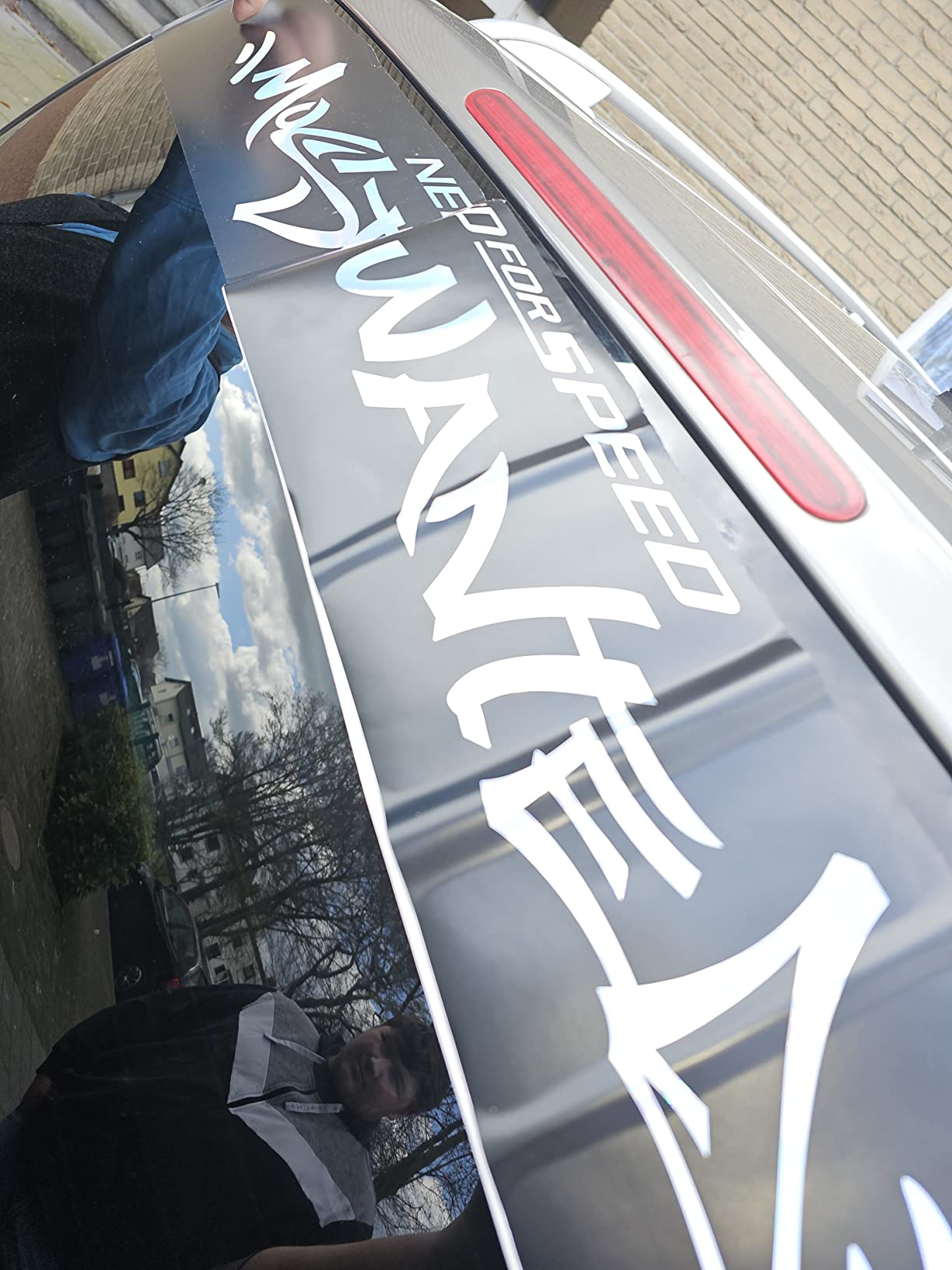Aufkleber für Auto, Vorne und Hinten, Fenster, Windschutzscheibe ...