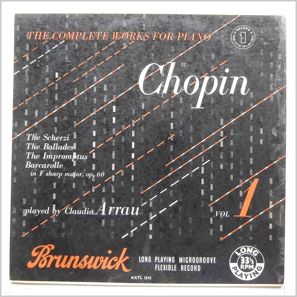 Amazon.com: Chopin: Complete Works For Piano (Vol.1) [LP]: CDs & Vinyl