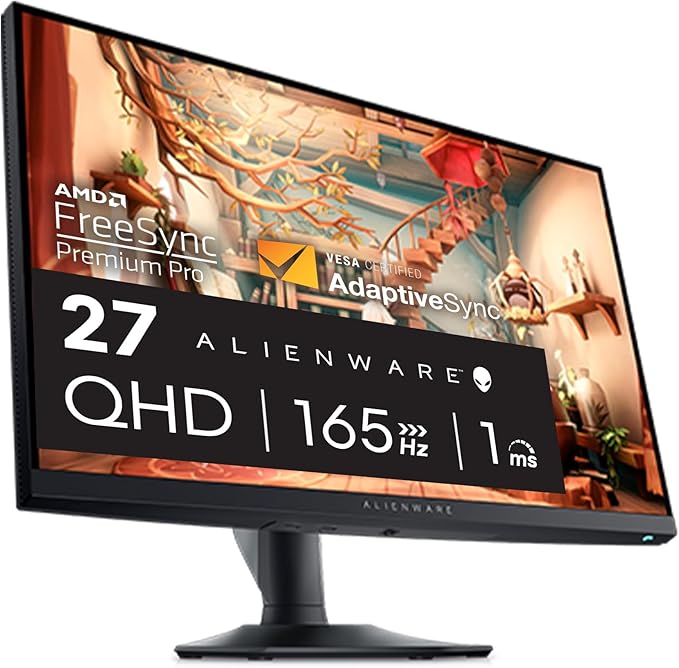 Alienware AW2724DM Gaming Monitor - 27-Inch QHD (2560 x 1440) 180Hz ...