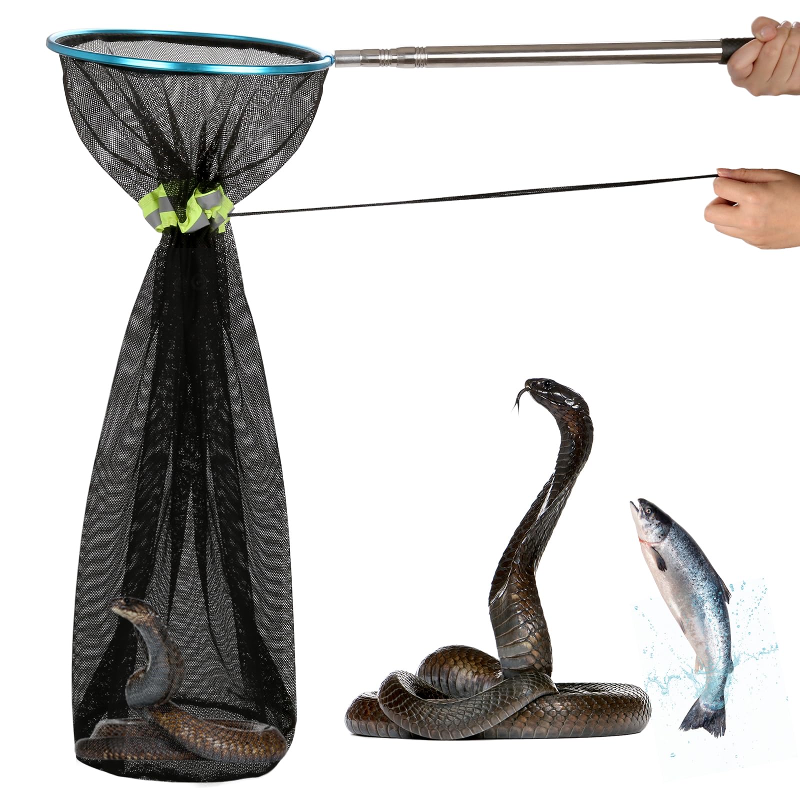Amazon.com: Snake Catcher Net, Snake Grabber for Safe Reptile Handling ...