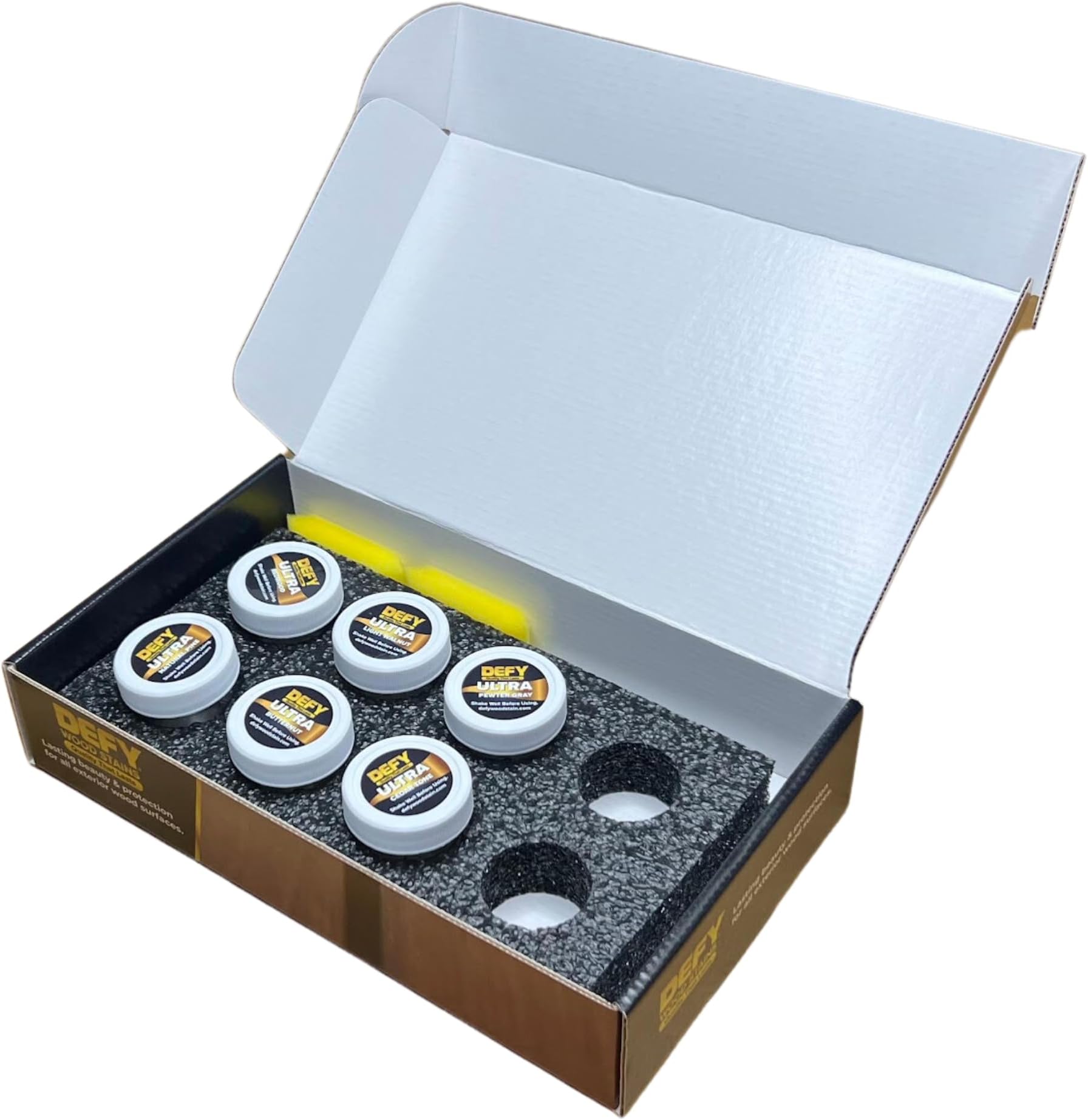 Wood Dye – Powdered Solvent 5 Color Kit – Wood Stain Kit (25 Grams ...