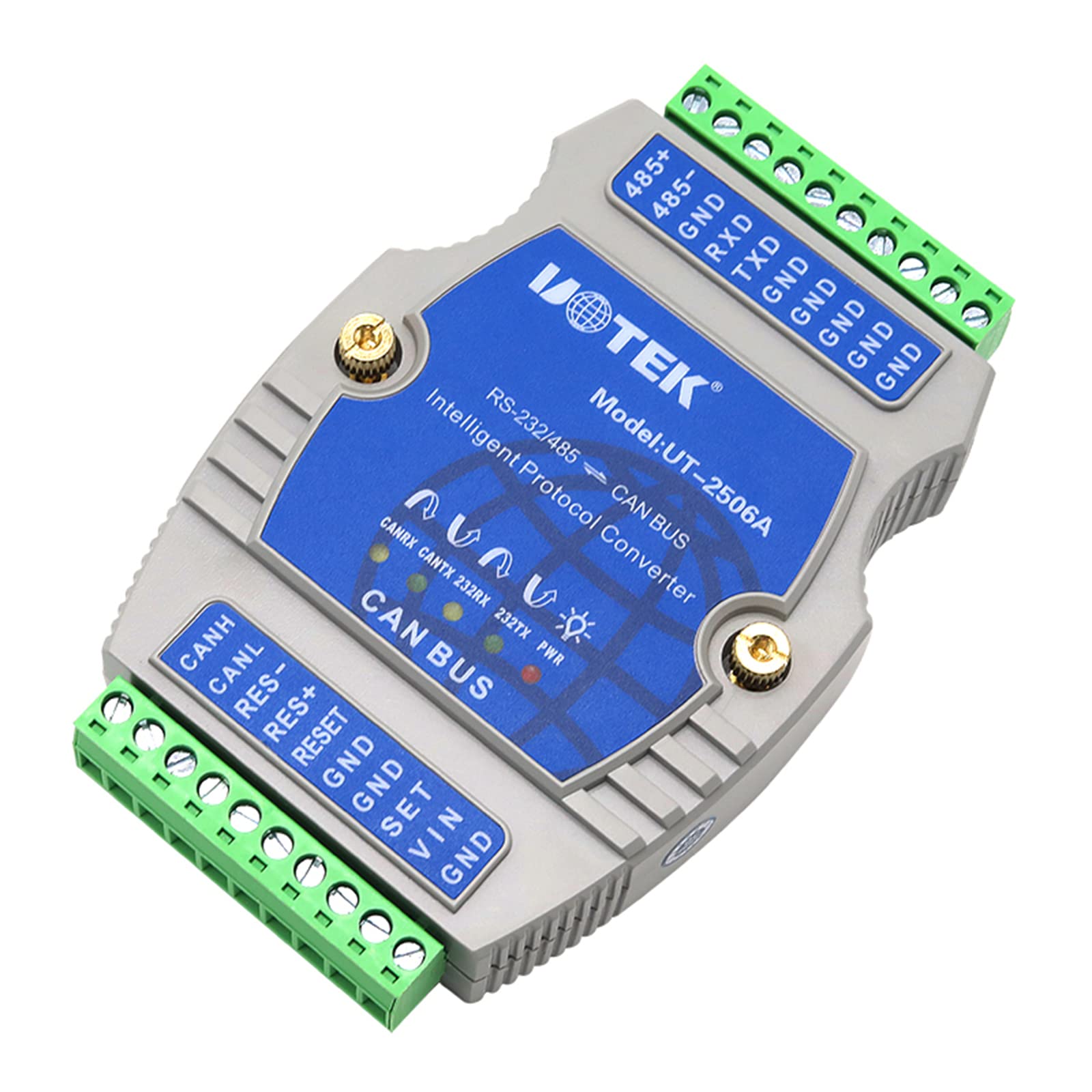 Buy UOTEK RS232 to CAN Bus Converter, RS485 to CAN Bus Adapter ...