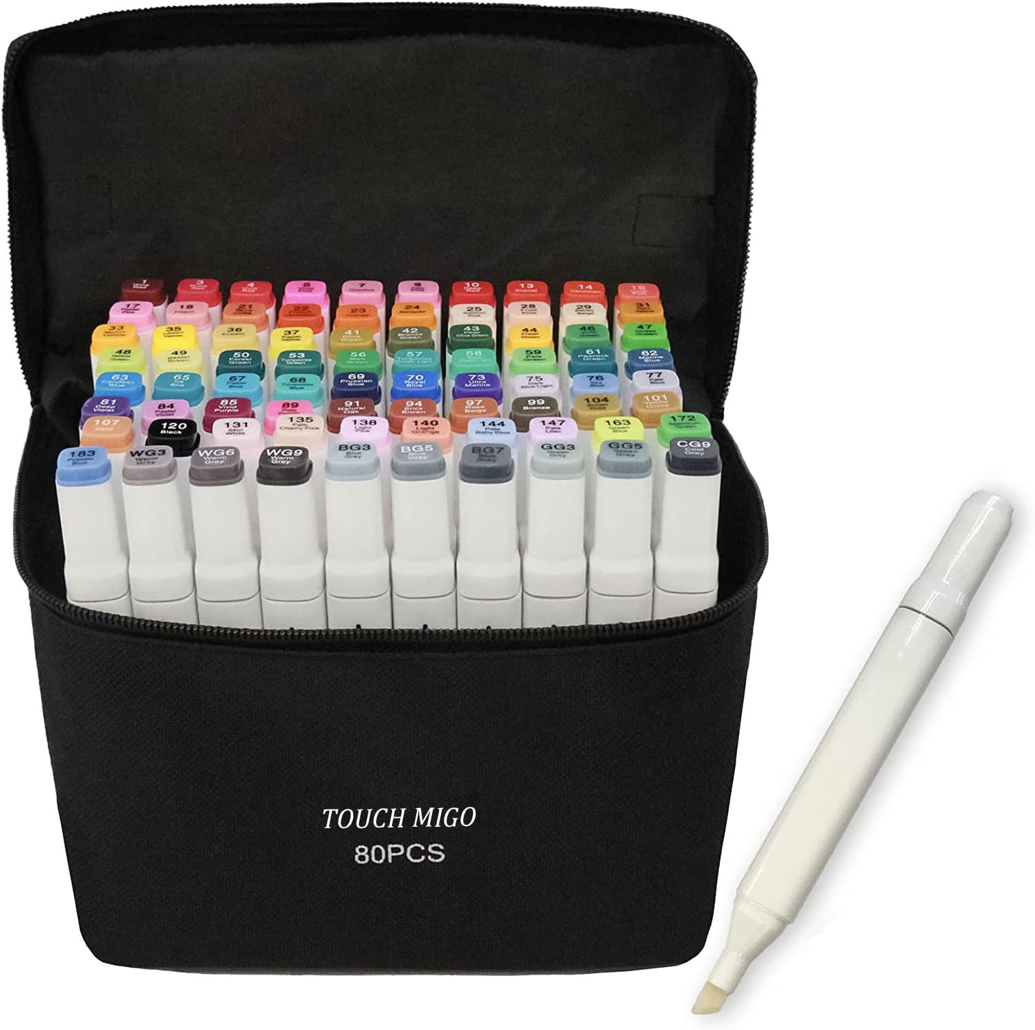 Amazon | TOUCH MIGO Markers, Supervised by Popular Professional Artists ...