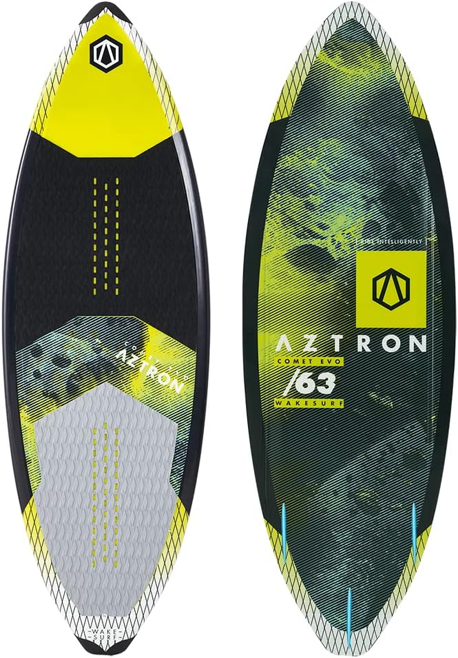 Amazon | アストロン COMET EVO コメットエヴォ ウェイクサーフィン サーフボード AW-203 ブラック | アストロン(Aztron) | リーシュ