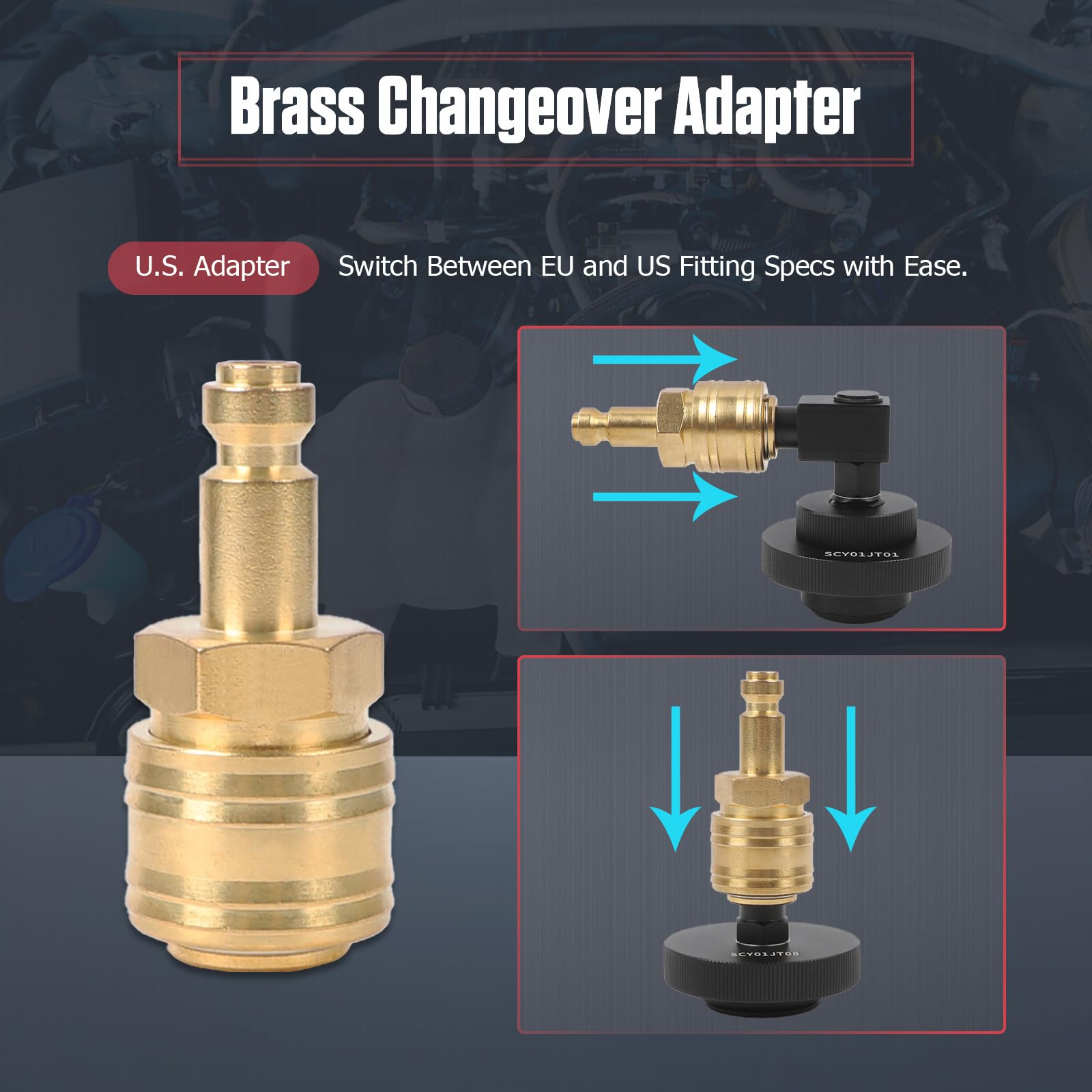 Snapklik.com : Brake Bleeder Adapter 10-Piece, Master Cylinder Bleeder ...