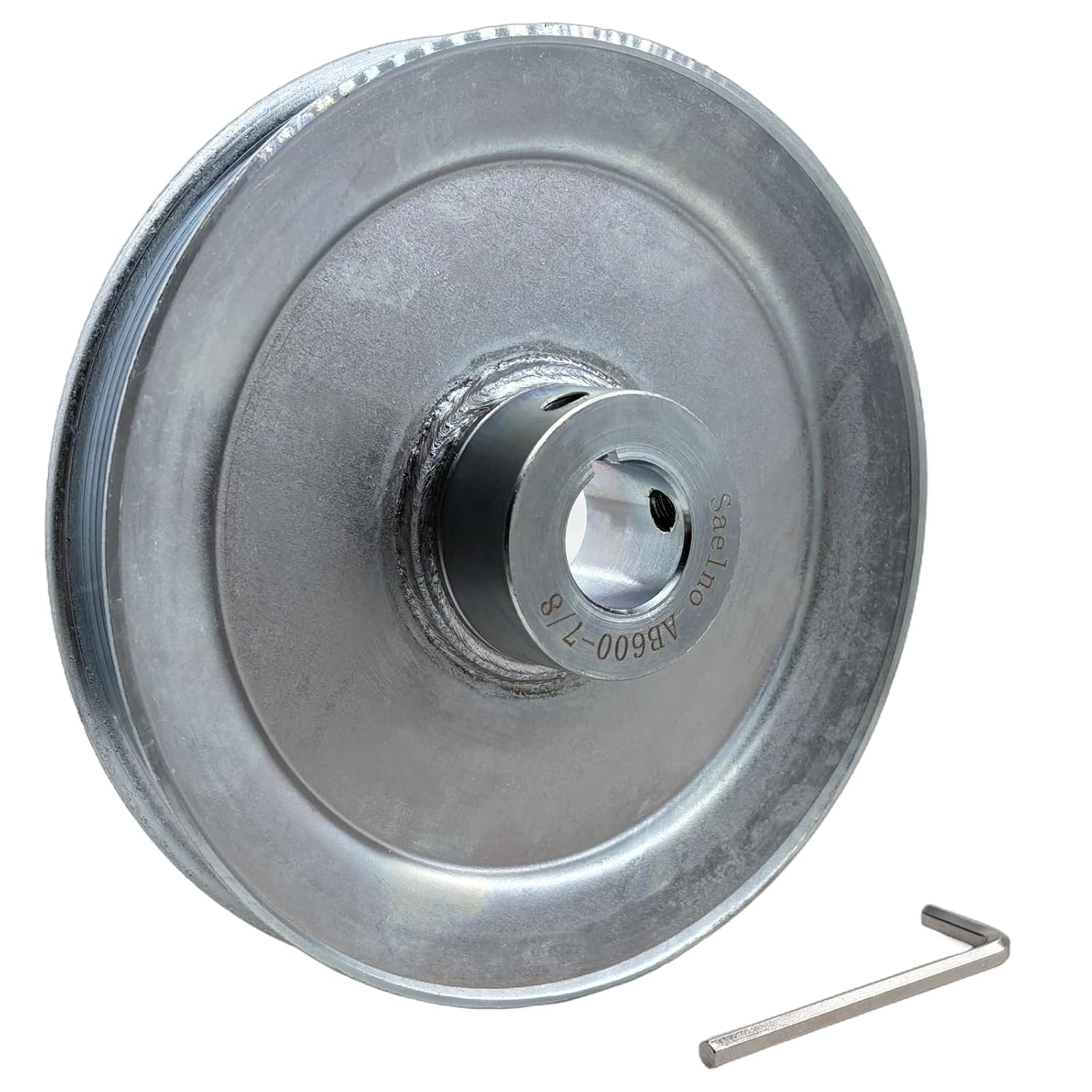 Saelno AB600-7/8 Single Groove Web Sheaves,v Belt Pulley 7/8 inch bore ...