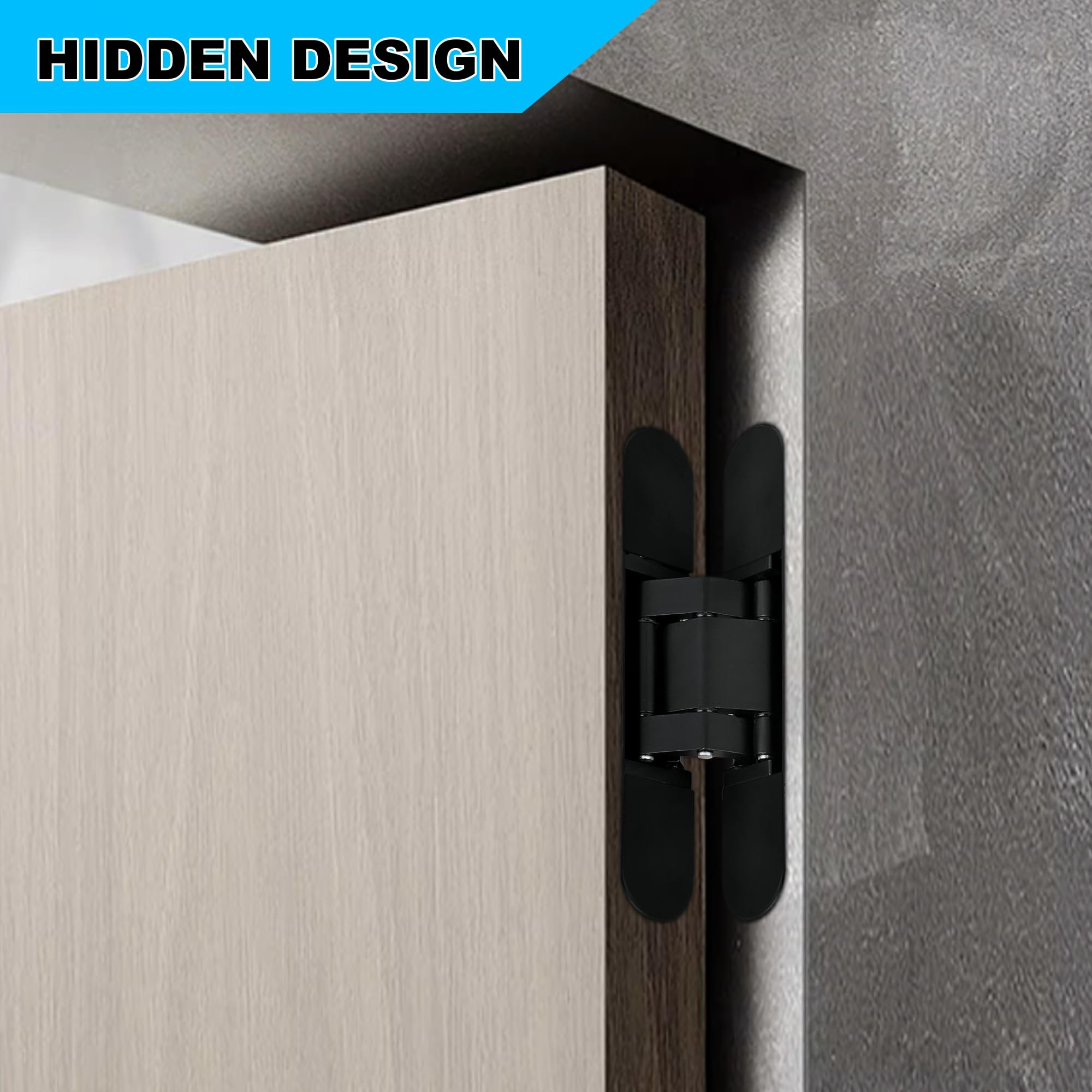 Snapklik.com : Hidden Door Hinges,Invisible Concealed Wooden Door Hinge ...