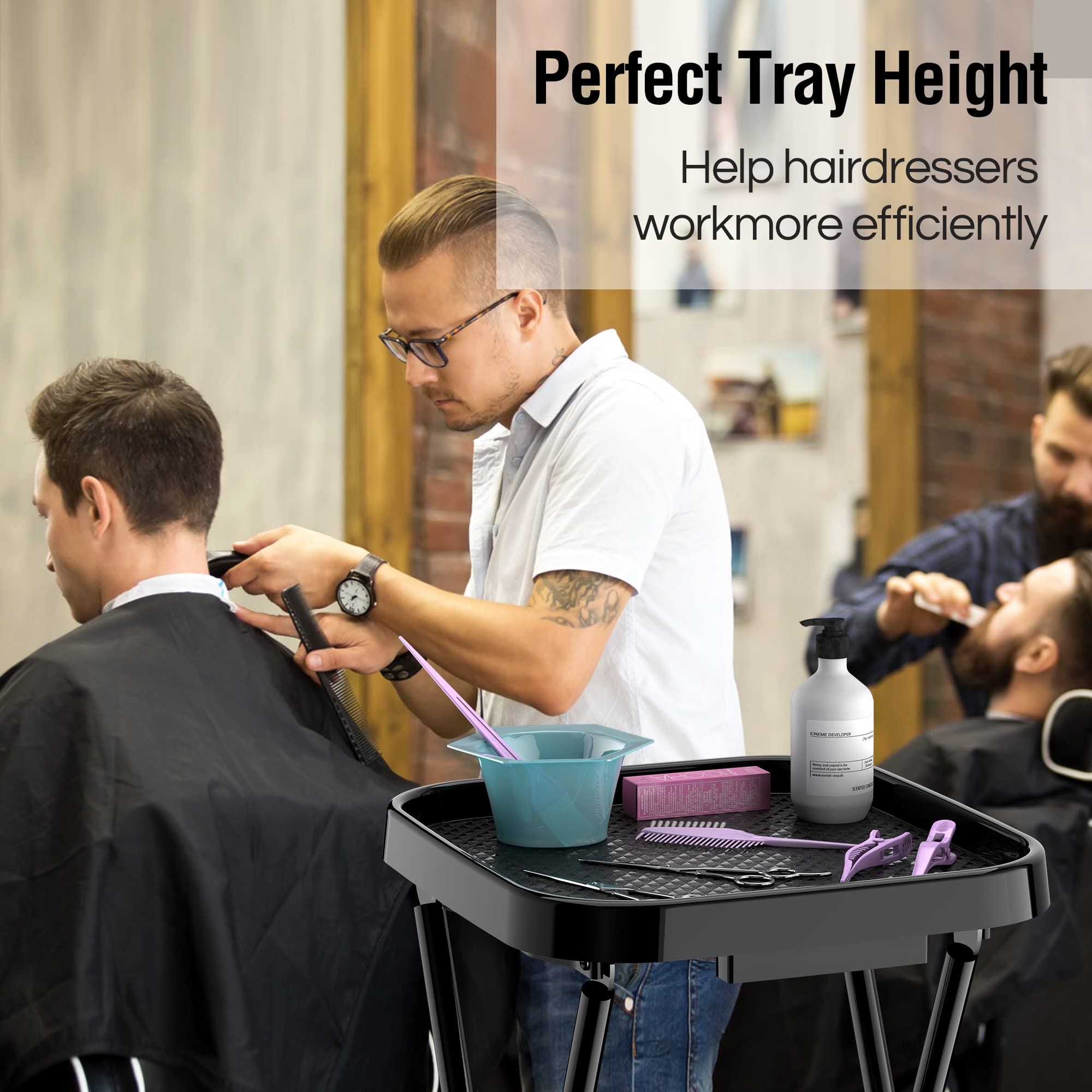 Folding Salon Tray, Salon Trolley, Salon Cart Tattoo Rolling Tray ...