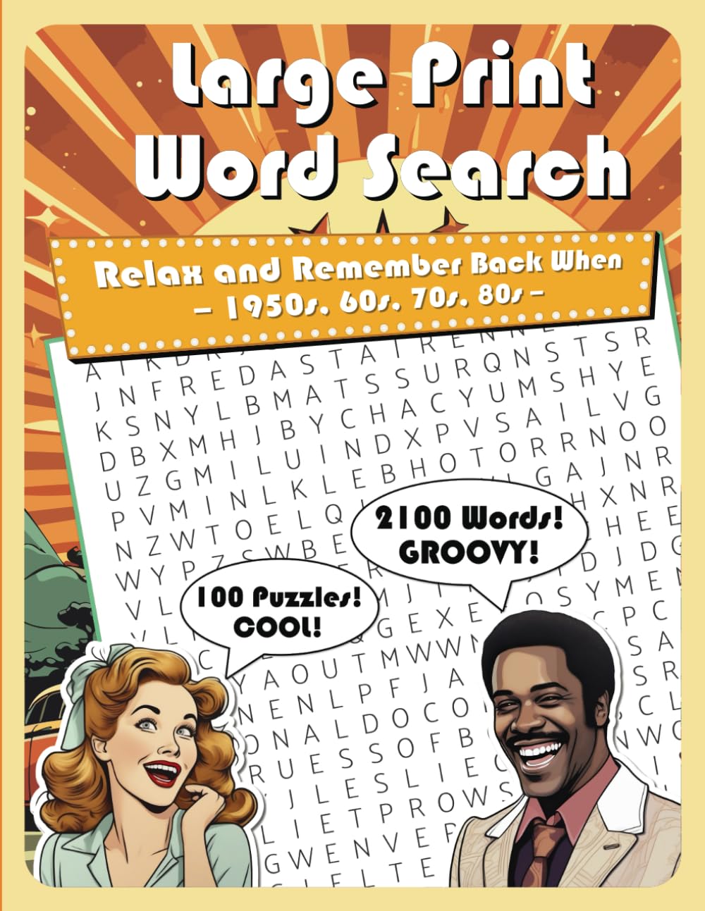 Amazon.com: Large Print Word Search Puzzle Book for Adults & Seniors ...