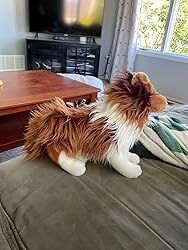 Amazon.com: Douglas Whispy Sheltie Dog Shetland Sheepdog Plush Stuffed ...