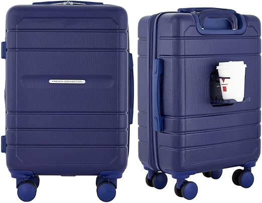 Amazon.com | French Connection St. Martin Carry-On Luggage with Cup ...