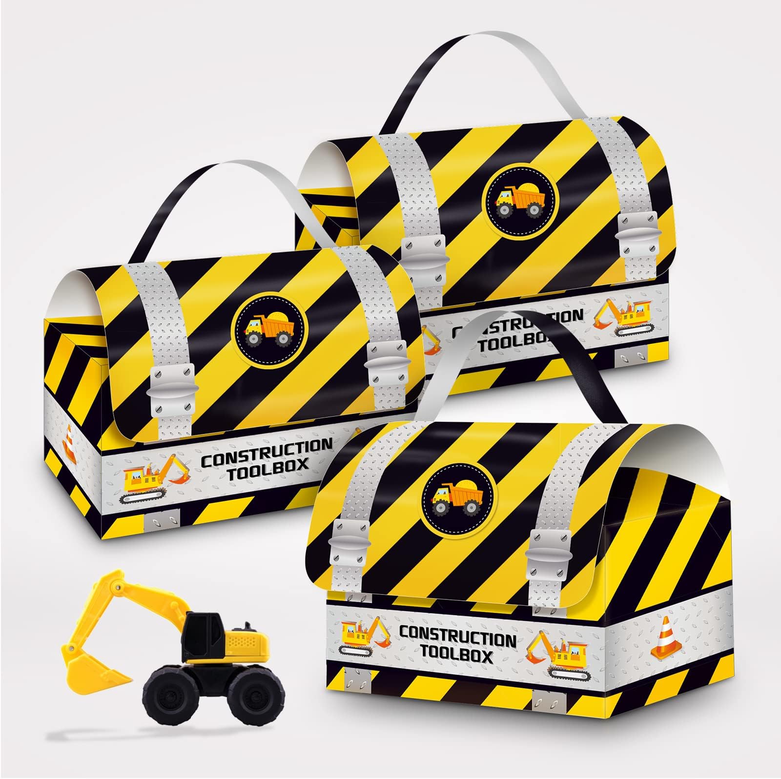 Amazon.com: PARTYSTADL 12 Pack Construction Party Treat Boxes ...