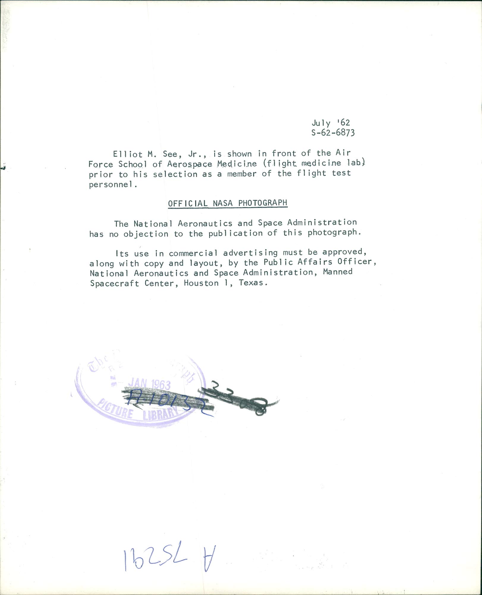 Elliot See Nasa Pictures