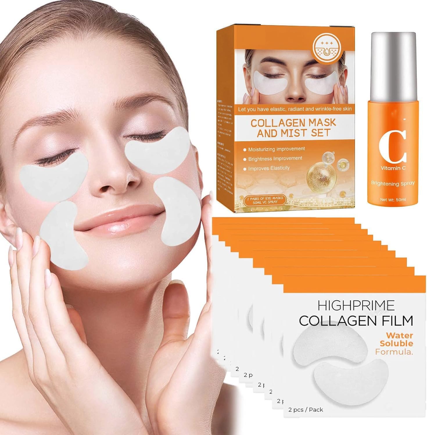 2023 New Highprime Collagen Film & Mist Kit, Korea Highprime Collagen ...