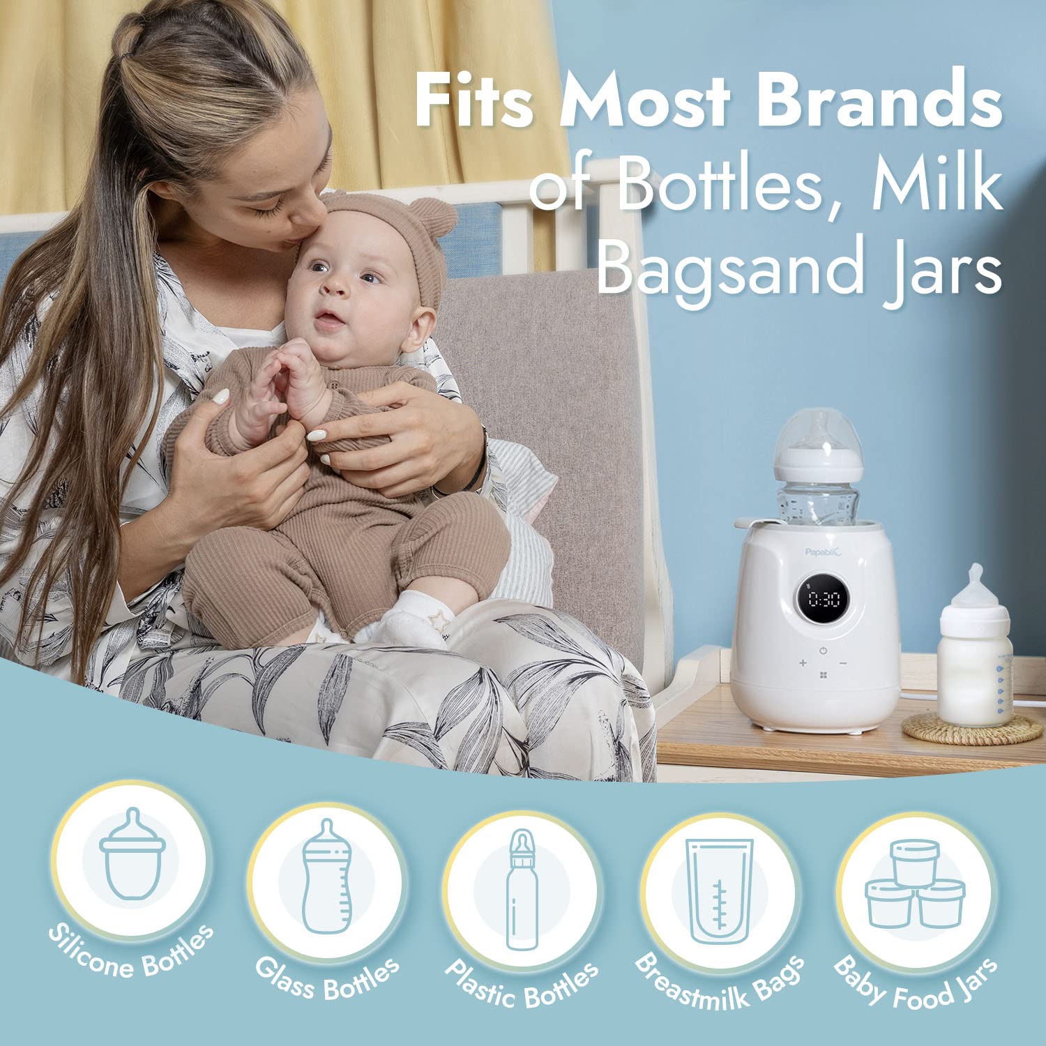 Snapklik.com : Ultra-Fast Bottle Warmer, Ready Milk In 2 Min, Baby ...