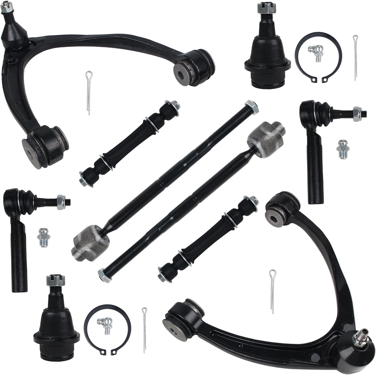 Amazon.com: KUSATEC 10pcs Front Control Arm for 07-14 Silverado ...