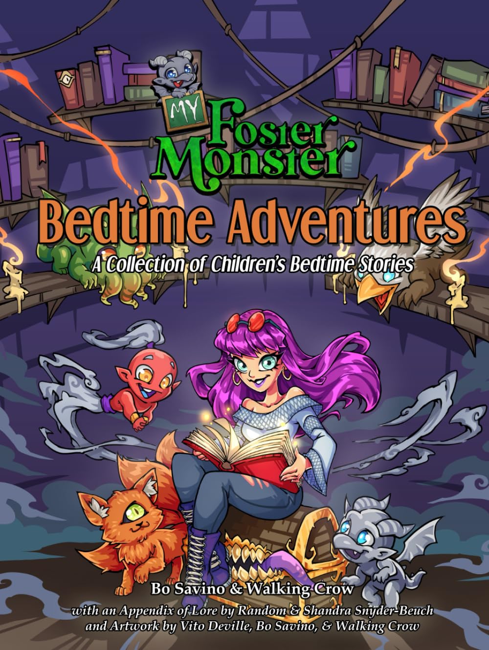 My Foster Monster Bedtime Adventures: A Collection of Children's Bedtime Stories: Savino, Bo ...