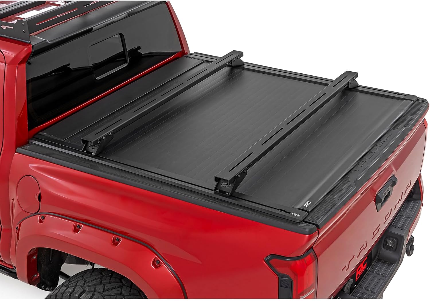Amazon.com: Rough Country Adjustable T-Slot Crossbars for Pickup Truck ...
