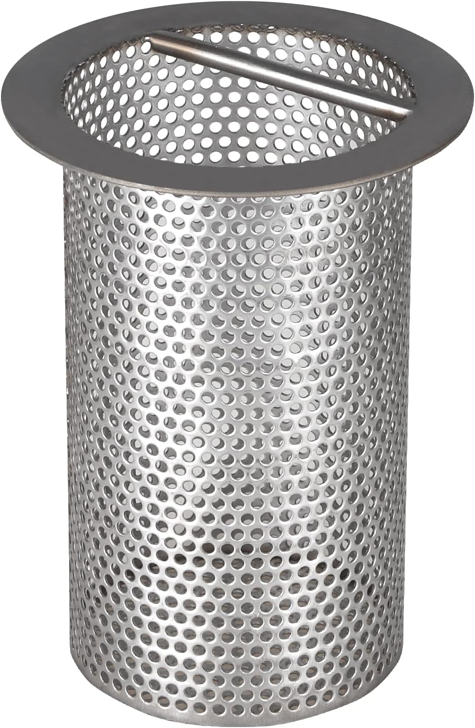 Amazon.com: 4" Commercial Floor Drain Strainer, 8" Tall, Perforated ...