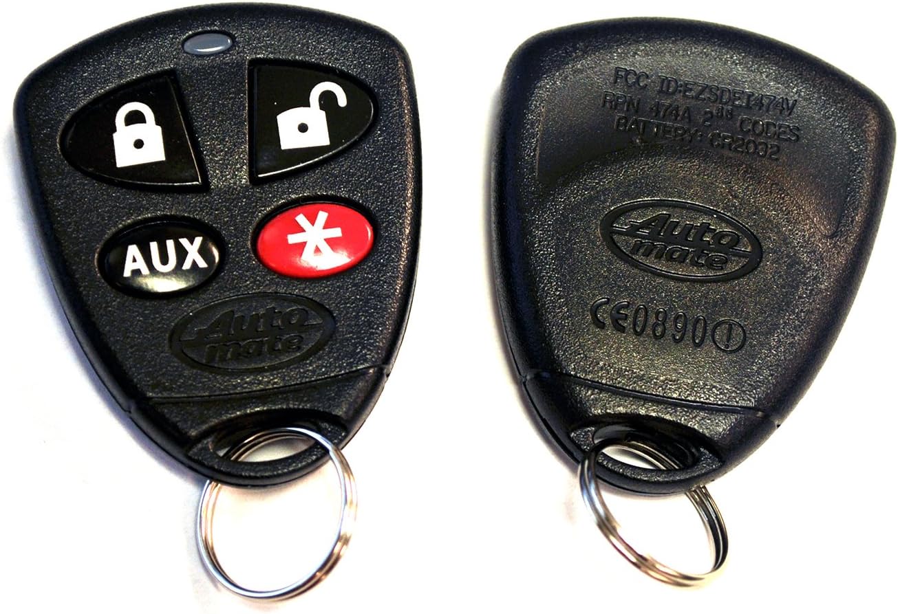 Amazon.com: 4-button AUTOMATE (DEI) Keyfob Remote : Automotive
