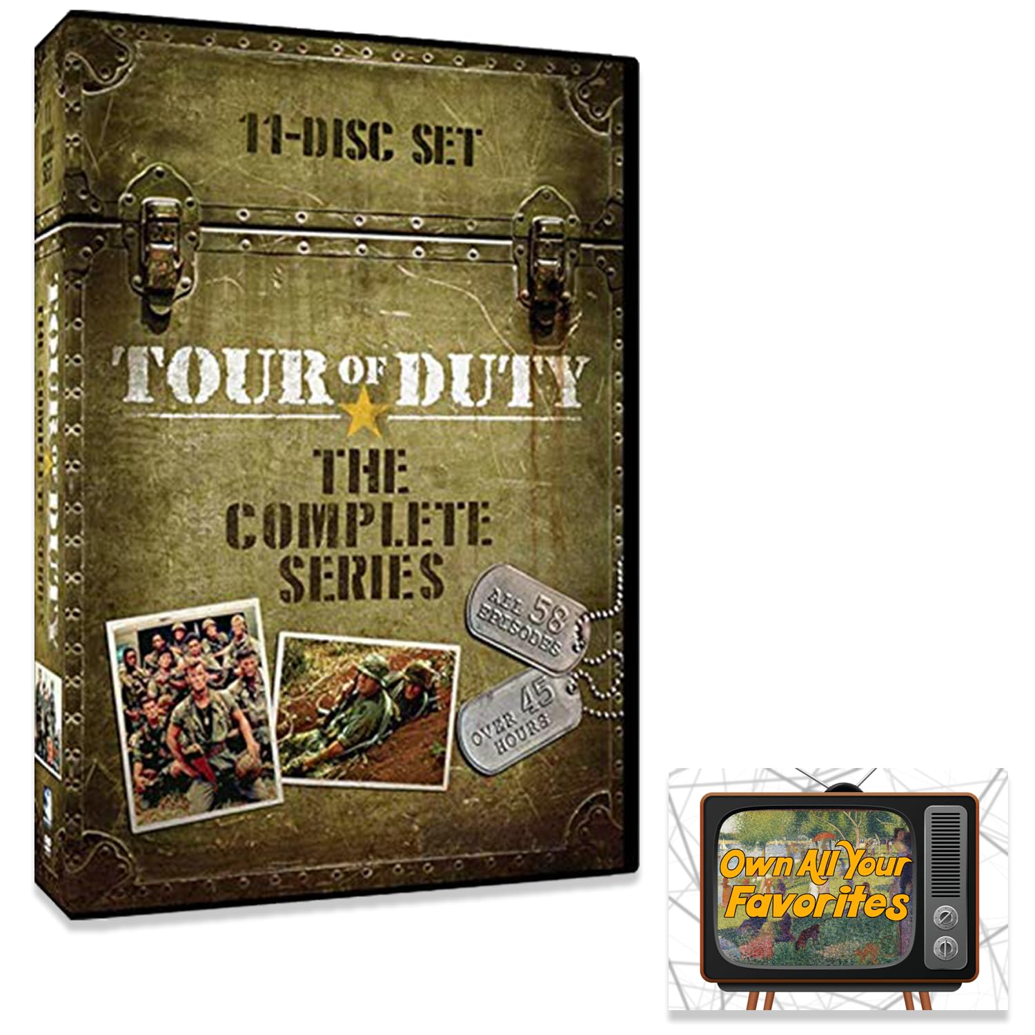 Amazon.com: Tour Of Duty: Complete Series Box Set + Including Bonus Art Card : Movies & TV