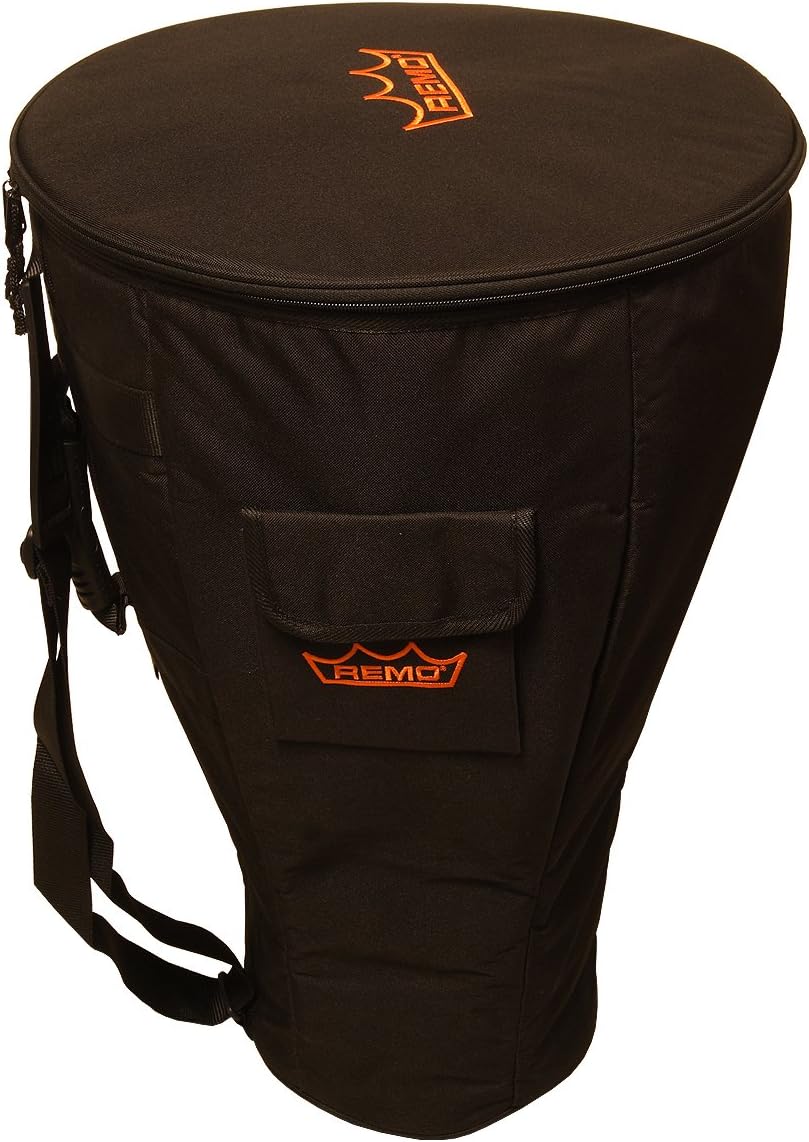 Amazon.com: Remo Djembe Bag 14" Deluxe Black with Shoulder Strap ...