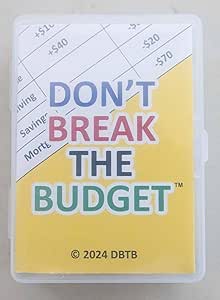 Amazon.com: Dont' Break The Budget Educational Financial Literacy Game ...