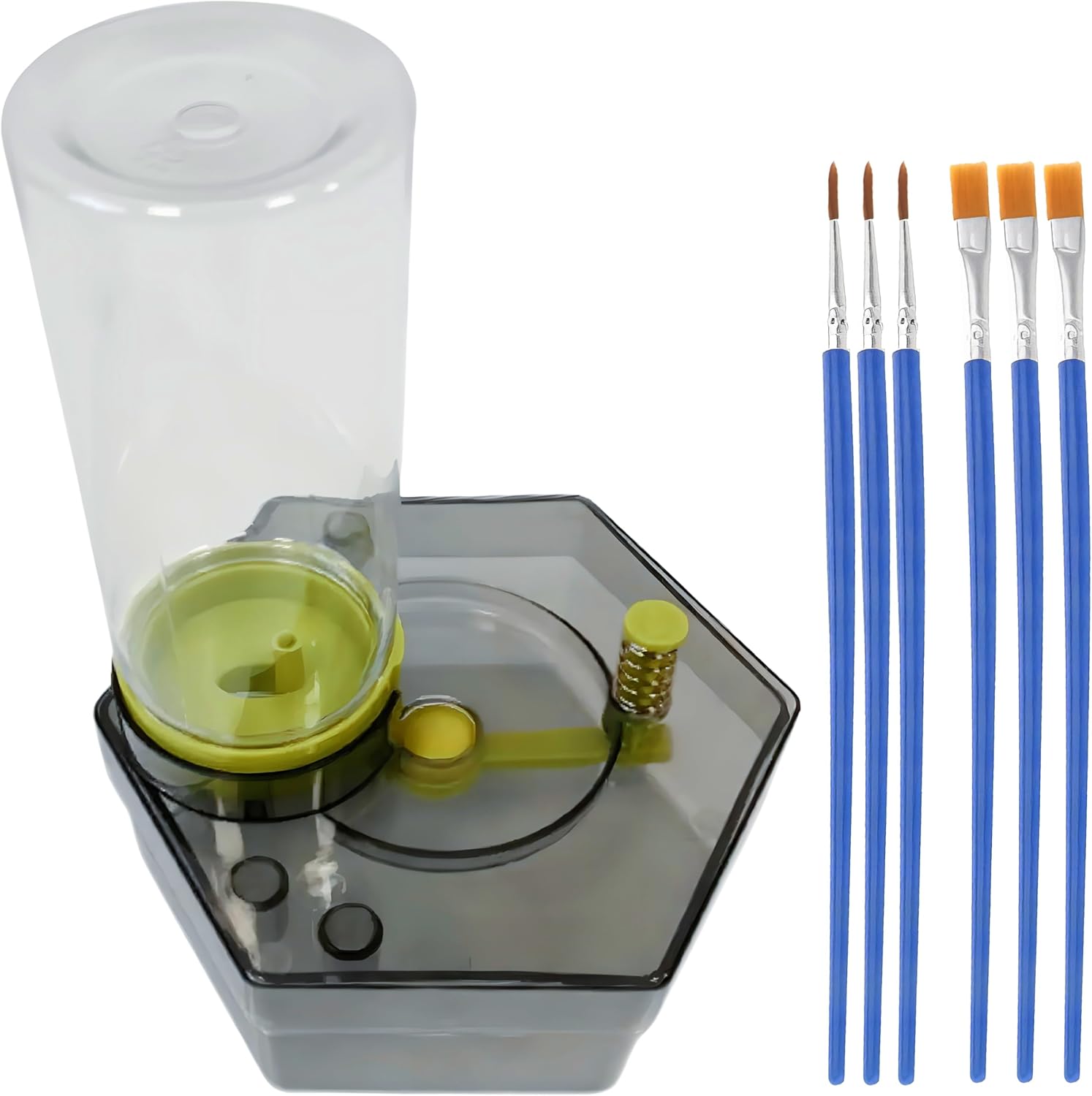 Amazon.com: Paint Brush Cleaner Kit– Running Water Cycle Paintbrush ...