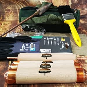 Amazon.com: ARCVOX Double Sided & Ended Obsidian Knapping Tool, Flint ...