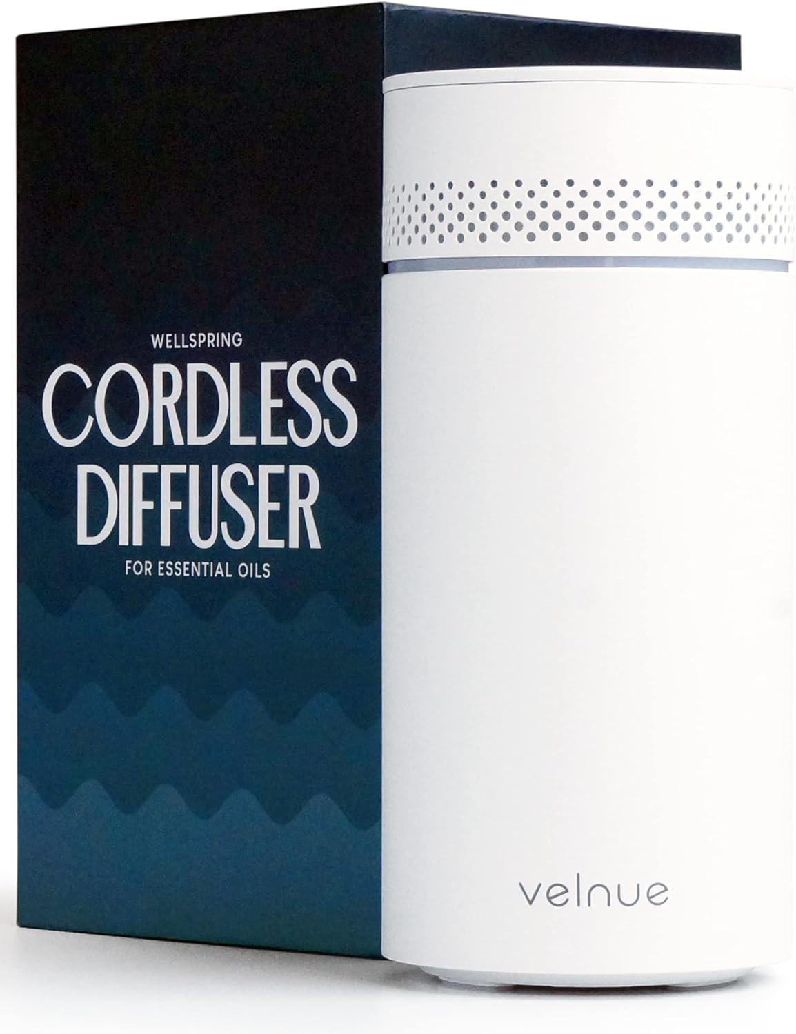 VELNUE Cordless Diffuser for Essential Oils | Portable, Battery ...
