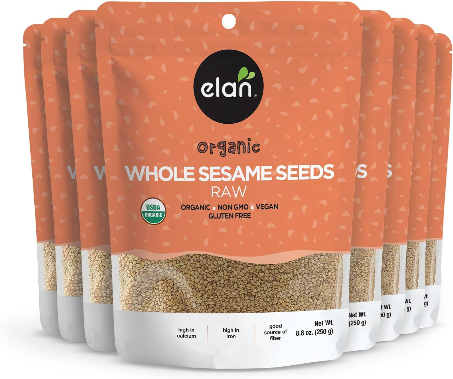 Amazon.com: Anthony's Organic Hulled Sesame Seeds, 2 lb, White, Raw ...