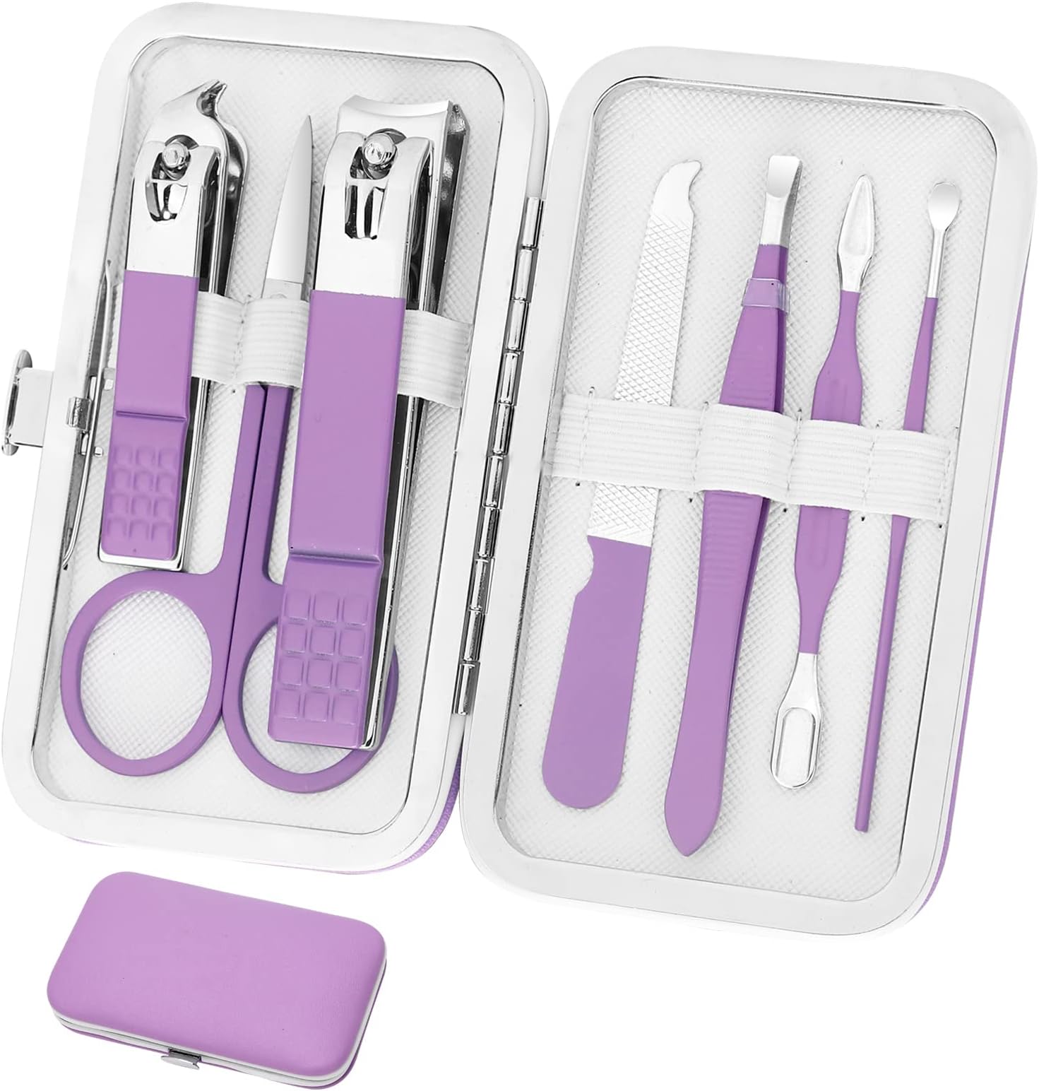 Amazon.com : Manicure Set Women Nail Clipper Set Grooming Kit Pedicure ...