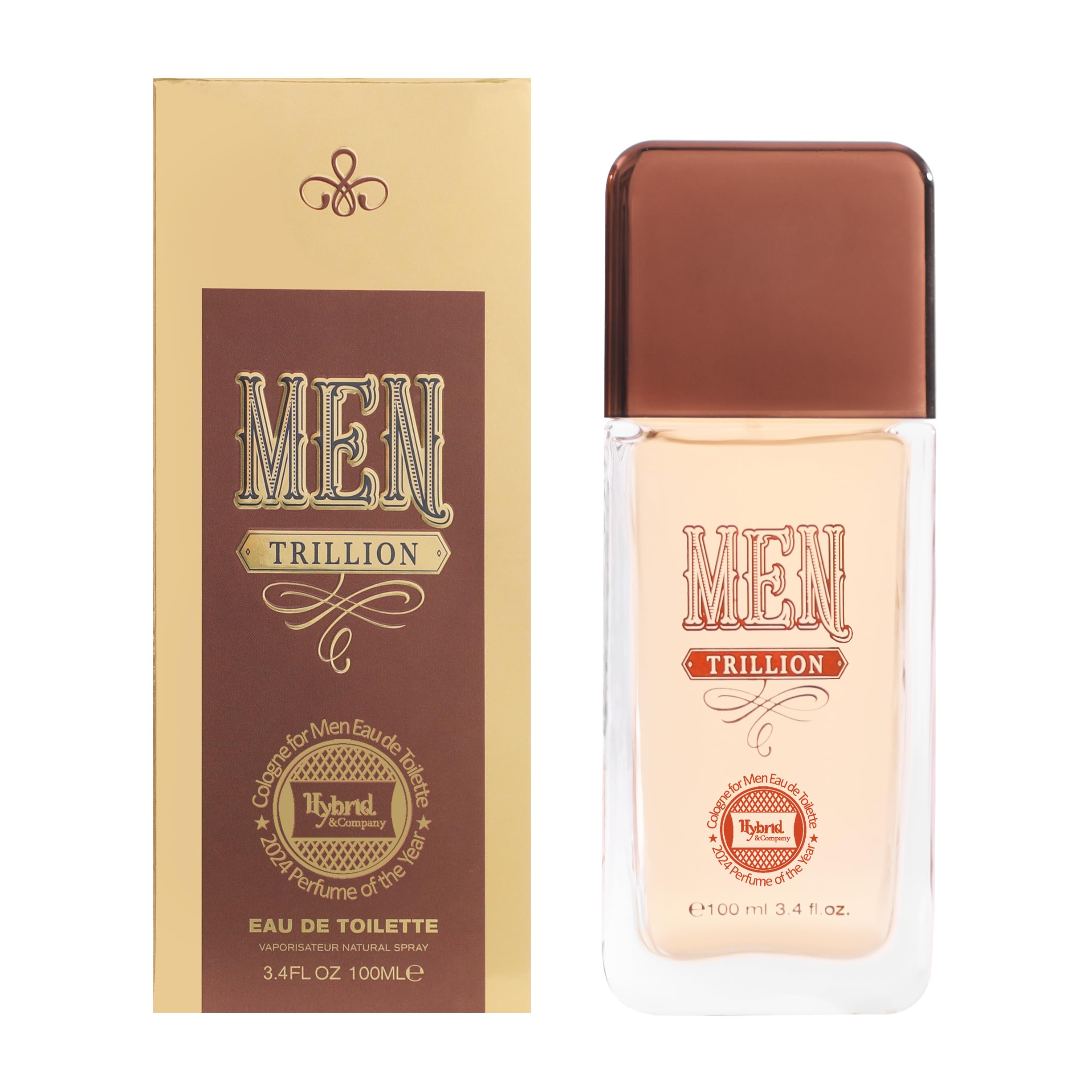 Amazon.com : Hybrid & Company Men Trillion For Men Eau De Parfum ...