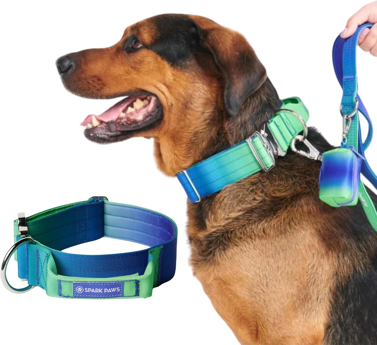 Amazon.com : Spark Paws Tactical Dog Collar - Heavy Duty, Premium ...