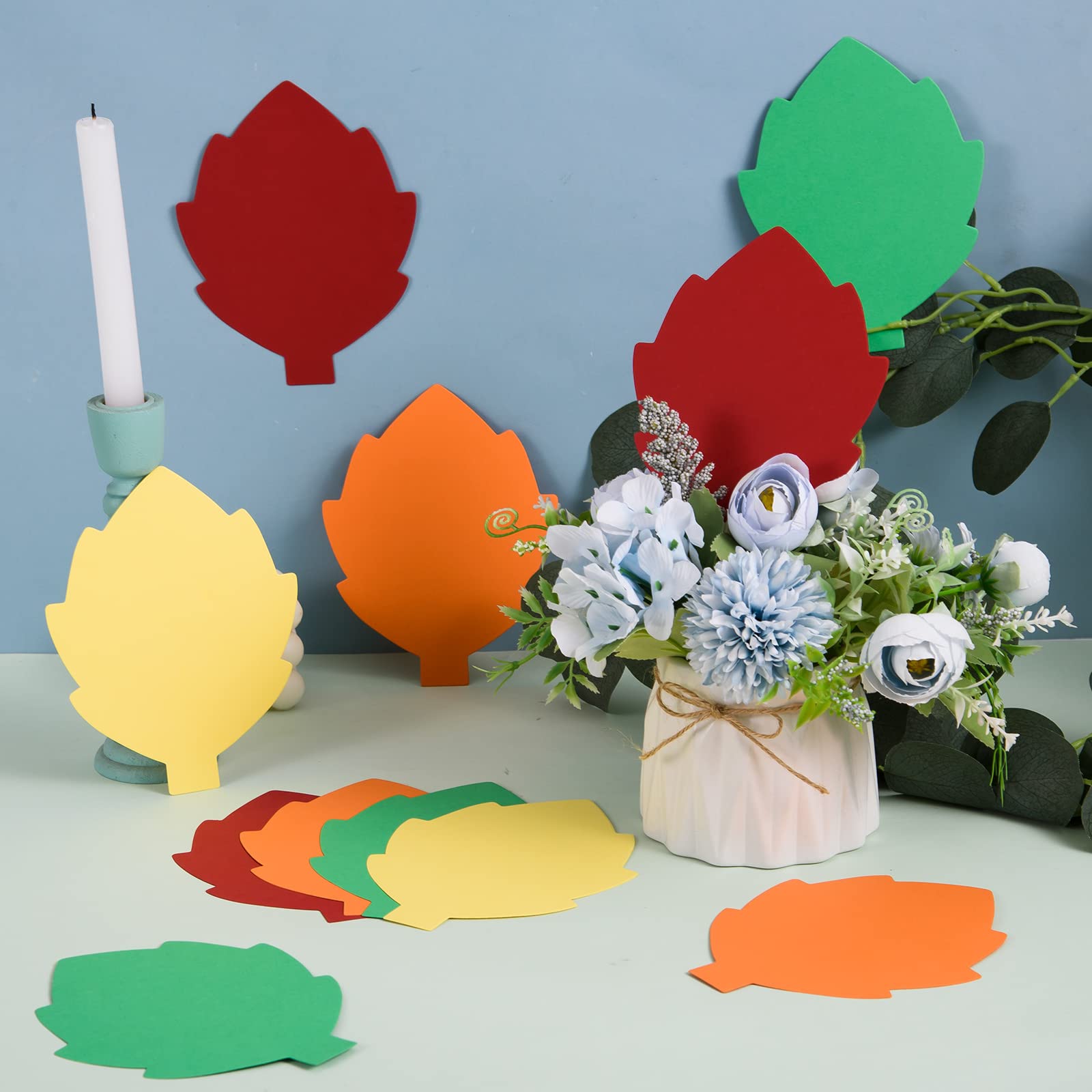 Construction Paper Leaves DIY Paper Leaves Craft Tutorial