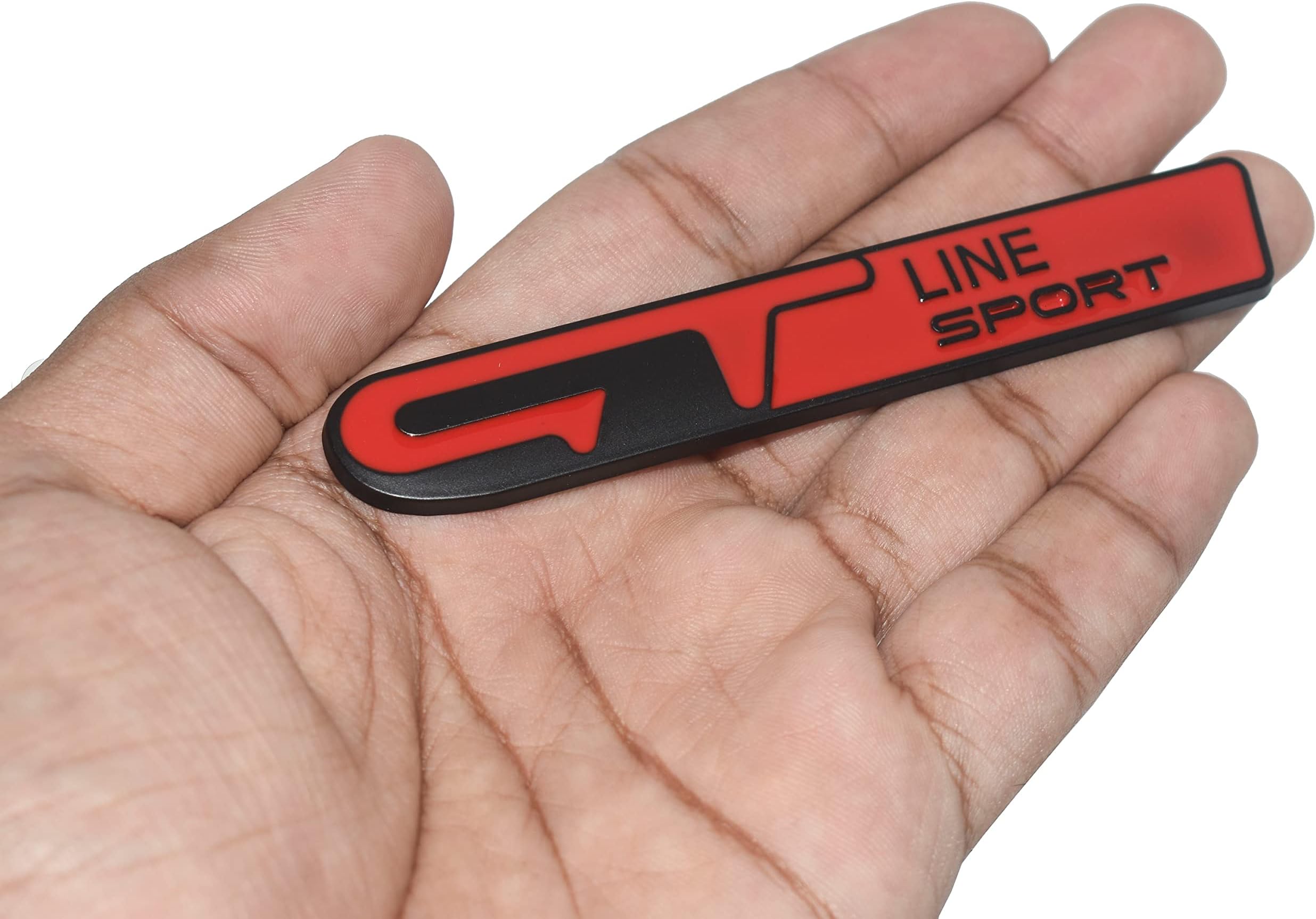 GT Line Sport Emblem Sticker for All Cars, Metal (2) : Amazon.in: Car ...