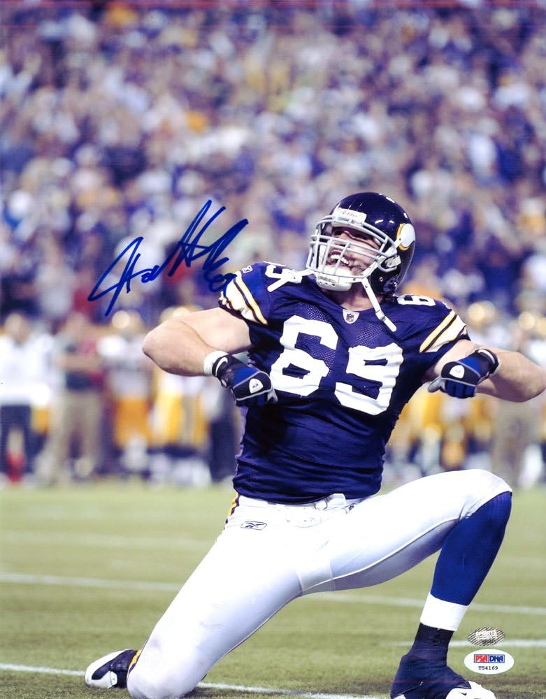 Jared Allen Autographed Photo - 11x14 - GA Certified - Autographed NFL ...