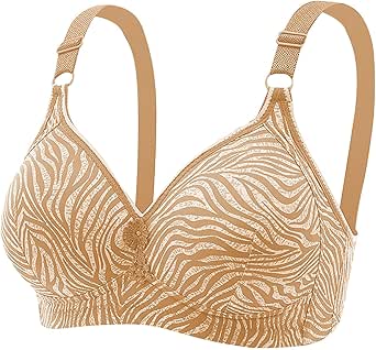 VREWARE Women's Underwire Bra Women's Perfectly Fit Lightly Lined T ...