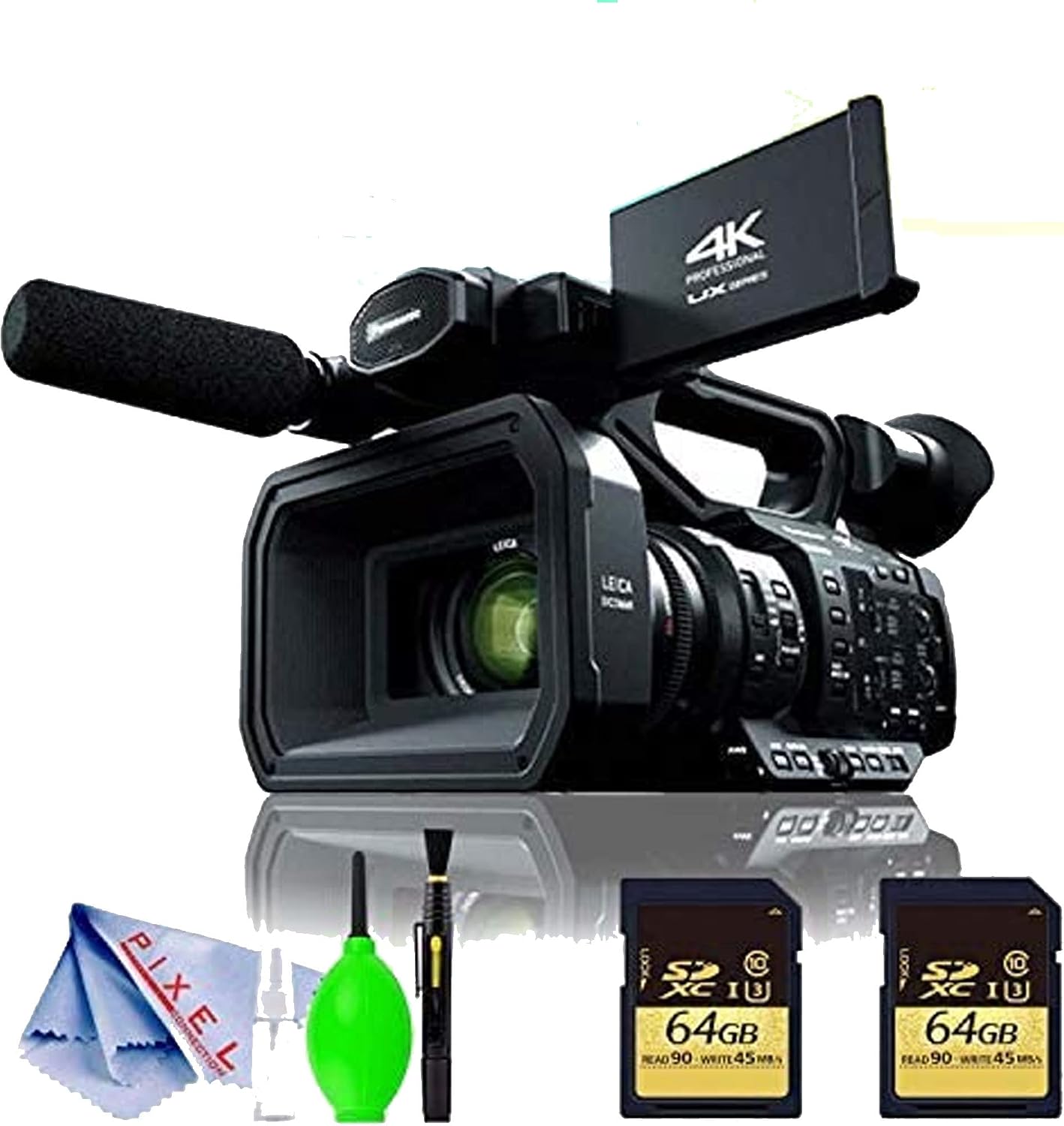 Amazon.com : Panasonic AG-UX180 4K Professional Camcorder Accessory ...