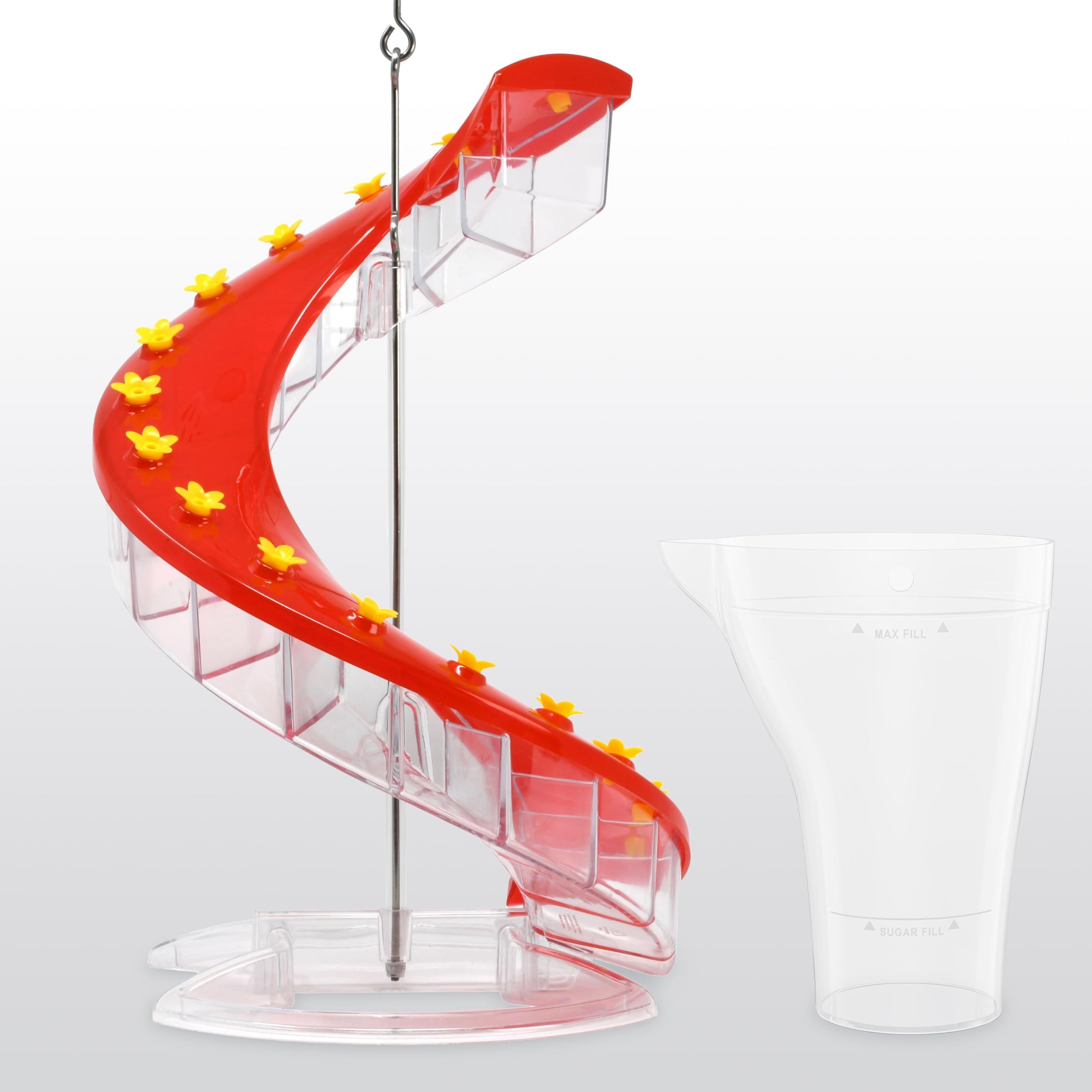 Cascade® Helix™ 16-Port Hummingbird Feeder, Helical Design Provides ...